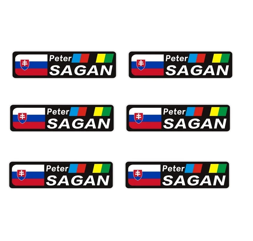 자전거 자전거 프레임 라이더 ID, 사이클링 데칼에 대 한 6PCS 사용자 지정 국기 및 이름 스티커|자전거 스티커 ...