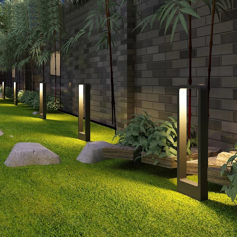 Lawn Lights Outdoor Lights Garden Light Modern Aluminum Waterproof IP65 ...