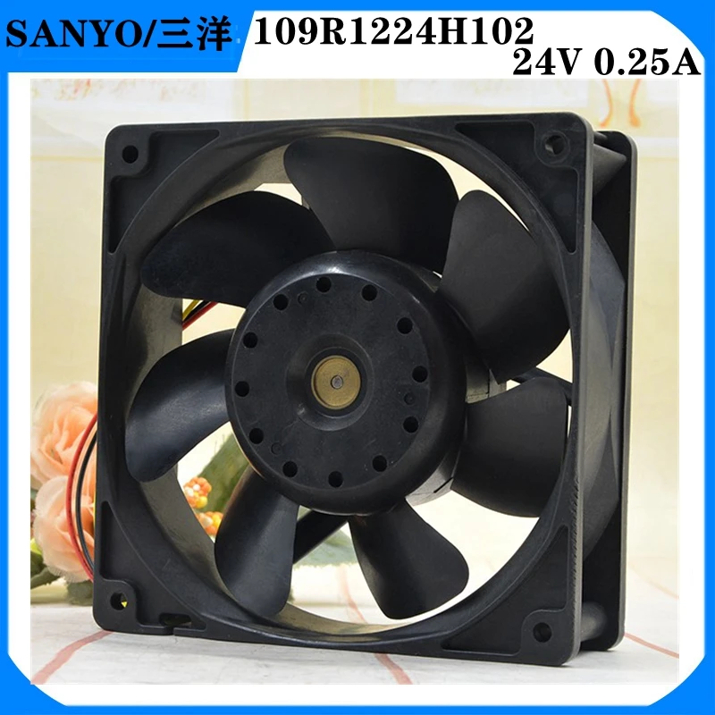 Original 109R1224H102 24V 0.25A 12038 12cm inverter double ball cooling ...