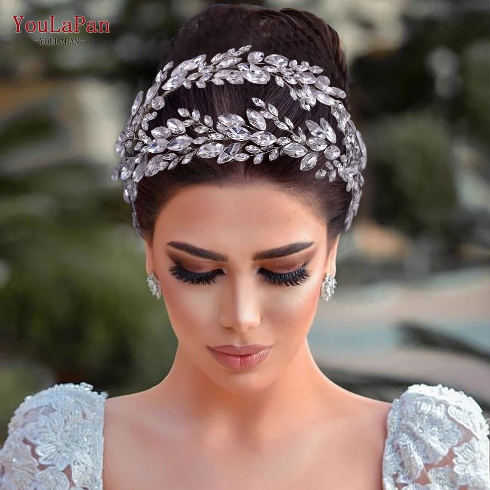 YouLaPan-HP304-Luxury-Rhinestone-Crown-for-Bride-Wedding-Headband ...