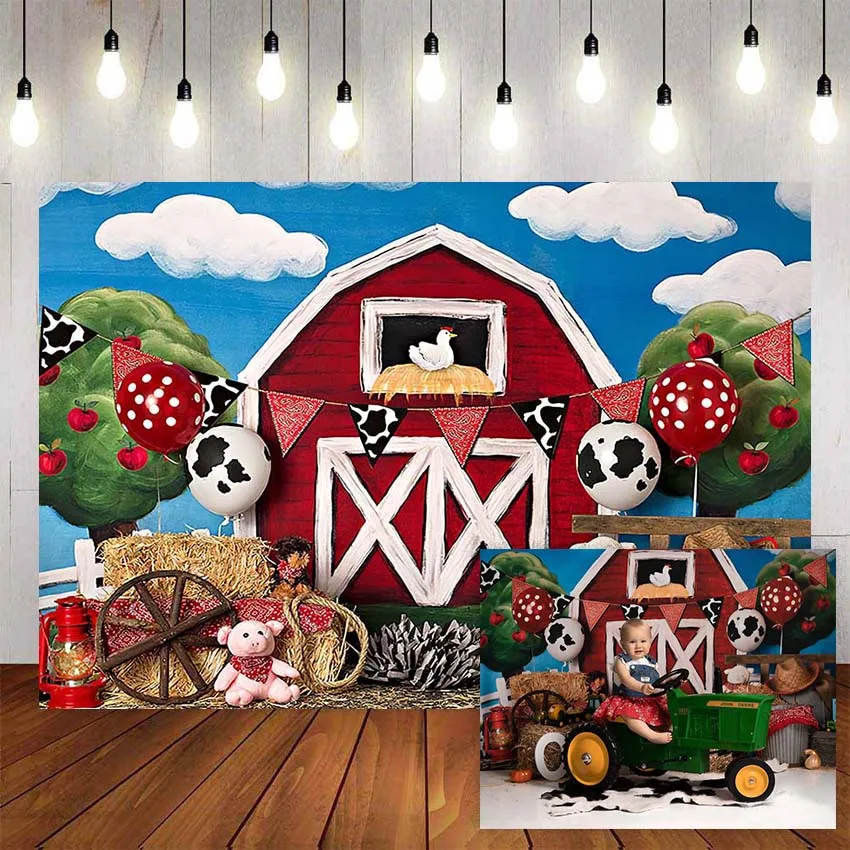 Barn Backdrop For Party