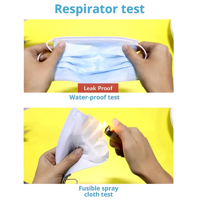 Soft Breathable Non-Woven 3 Layer Disposable Medical Mask for Flu