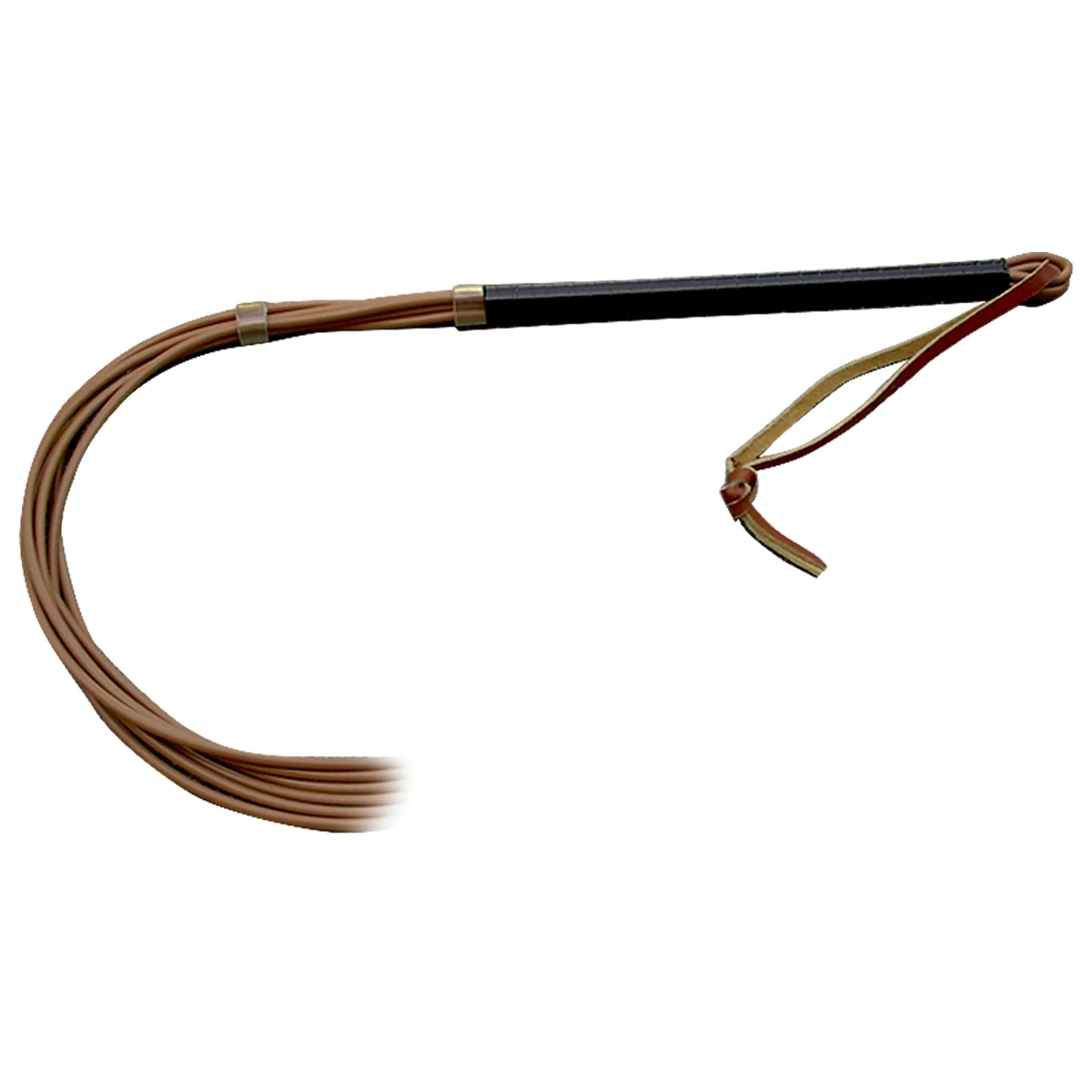 EDC-Handmade-Self-Defense-Rubber-Whip-High-Quality-Elastic-Whip-Riding ...