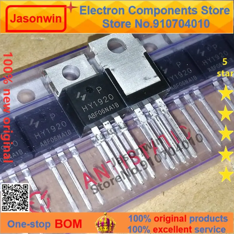 100% nuevo 50 unids/lote original MOSFET HY1920P 90A200V HY1920 TO-220 ...