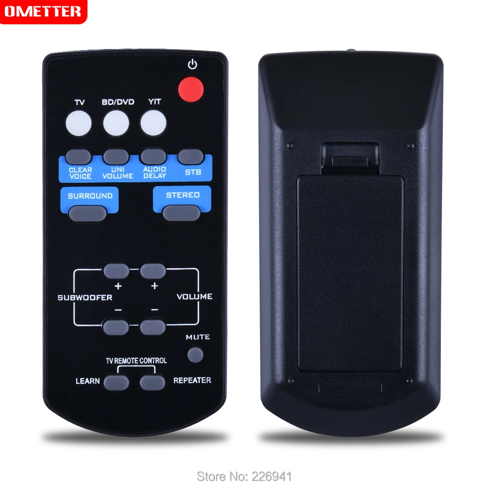Remote-Control-FSR60-WY57800-For-YAMAHA-Sound-Bar-FSR62-ATS1010-YAS101 ...
