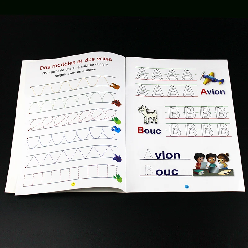 French Alphabet Writing