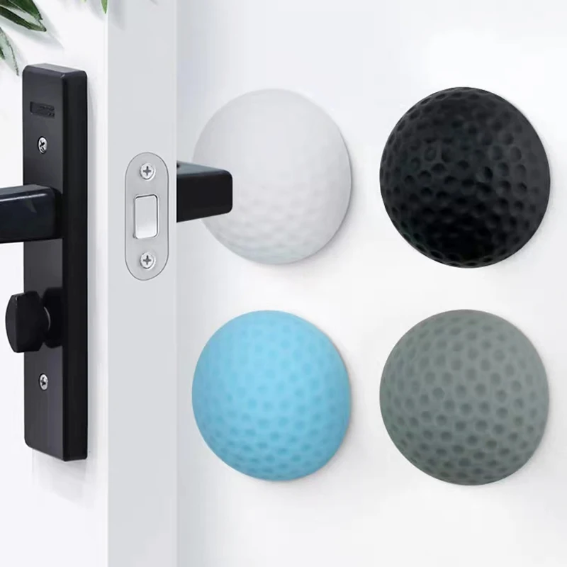 Soft-Rubber-Pad-To-Protect-The-Wall-Self-Adhesive-Door-Stopper-Door ...