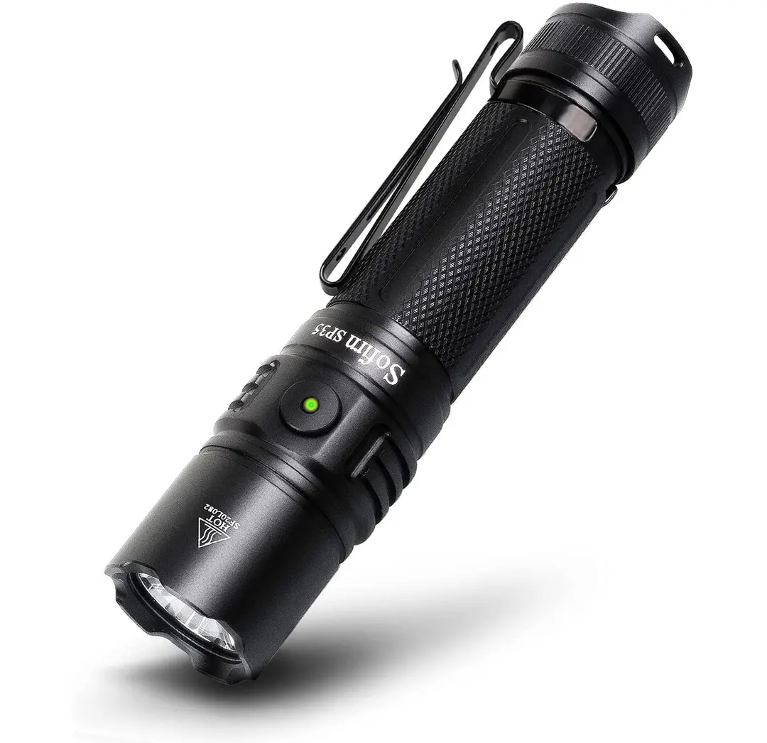 Sofirn SP35 Rechargeable LED Flashlight 21700 Type C 2A SST40 2200lm