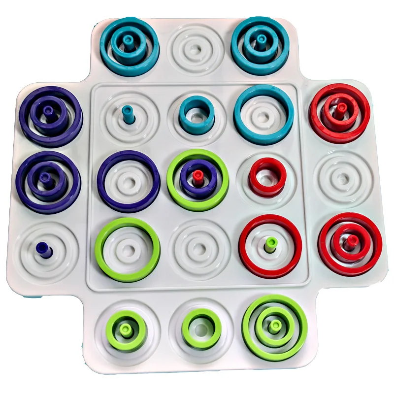 Round Circle Game Parent-child Interactive Puzzle Educational Board ...