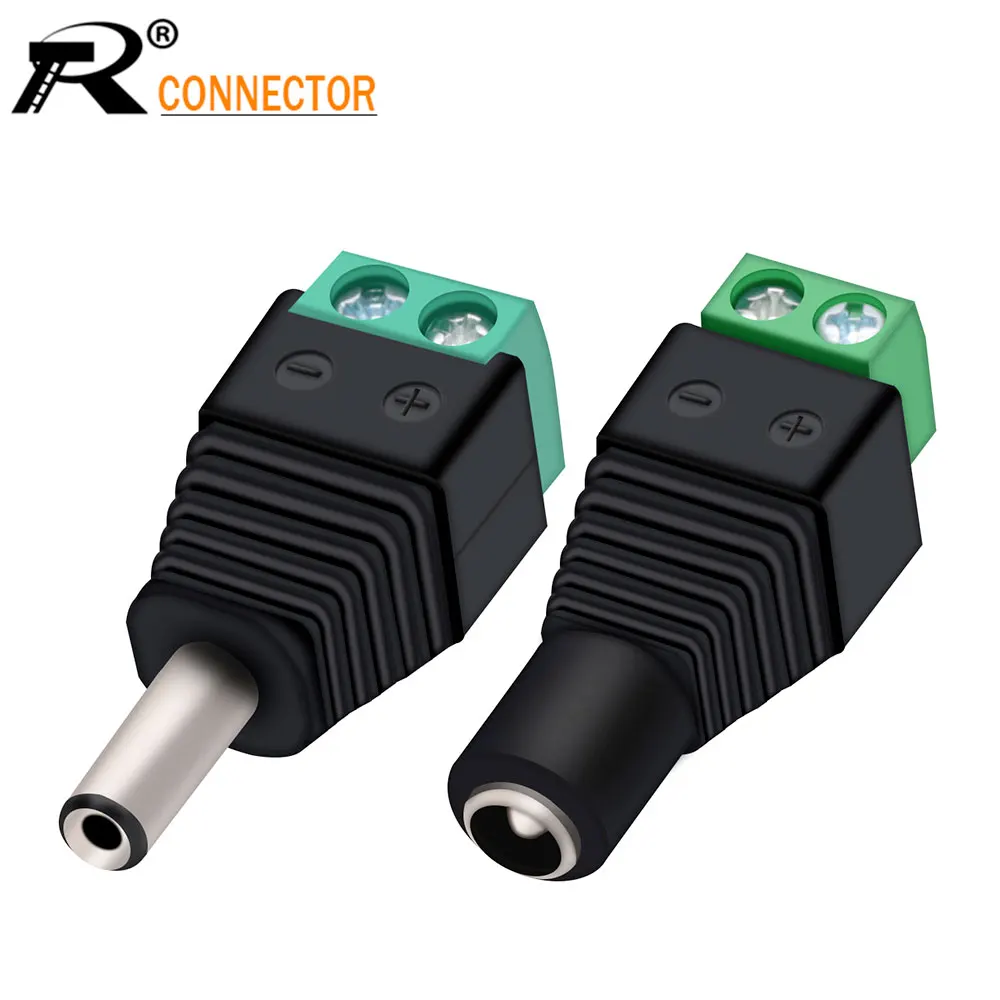 5-Male-and-5-Female-12v-5-5-2-5mm-DC-Power-Jack-Terminals-Adapter ...
