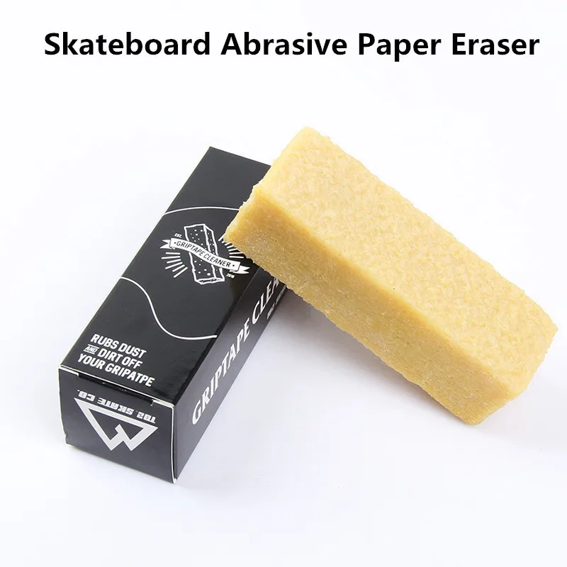 New-Skateboard-Abrasive-Paper-Eraser-Grip-Tape-Gum-Sandpaper-Cleaner ...