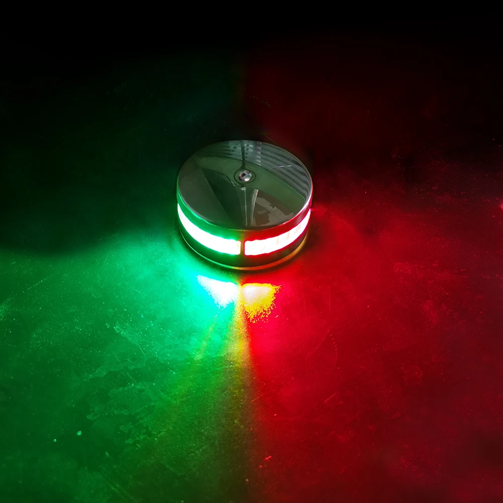 Marine-Waterproof-Navigation-LED-Light-a-o-inoxid-vel-vermelho-e-verde ...