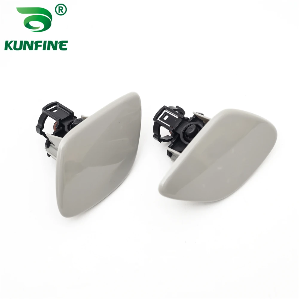 Car Front Bumper Left or Right Headlamp Washer Nozzle Cover Sprayer ...
