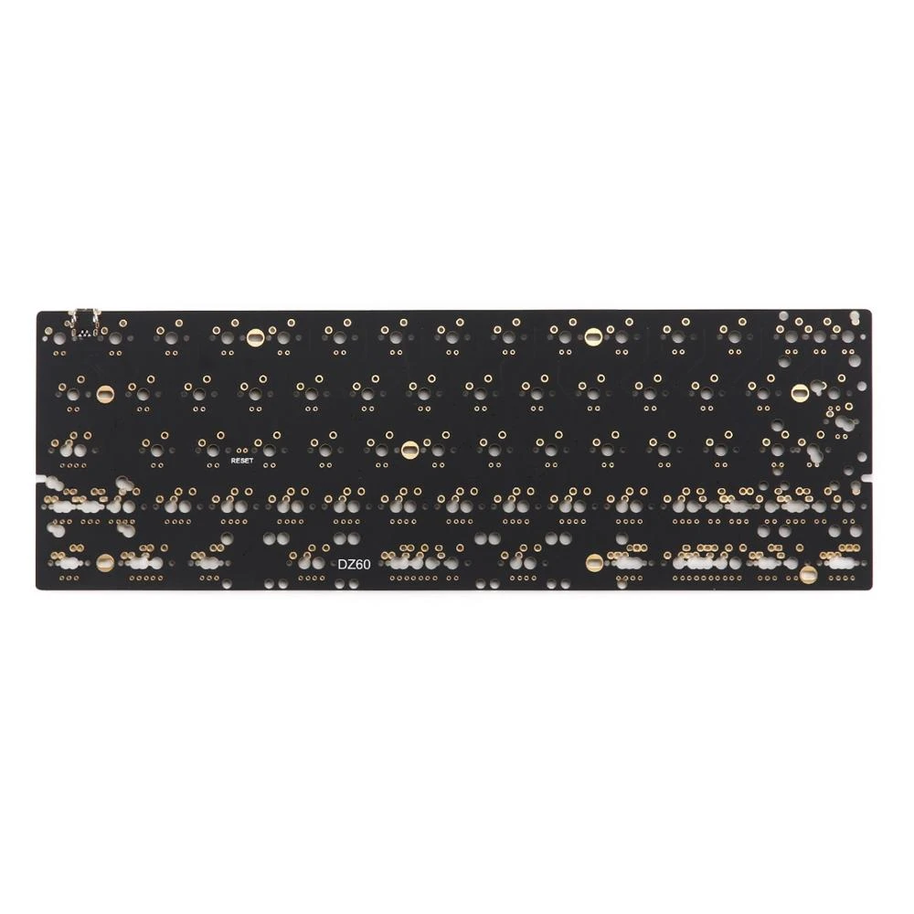 Dz60 Custom Mechanical Keyboard Pcb 60% Keyboard Support Arrow Key Alu ...