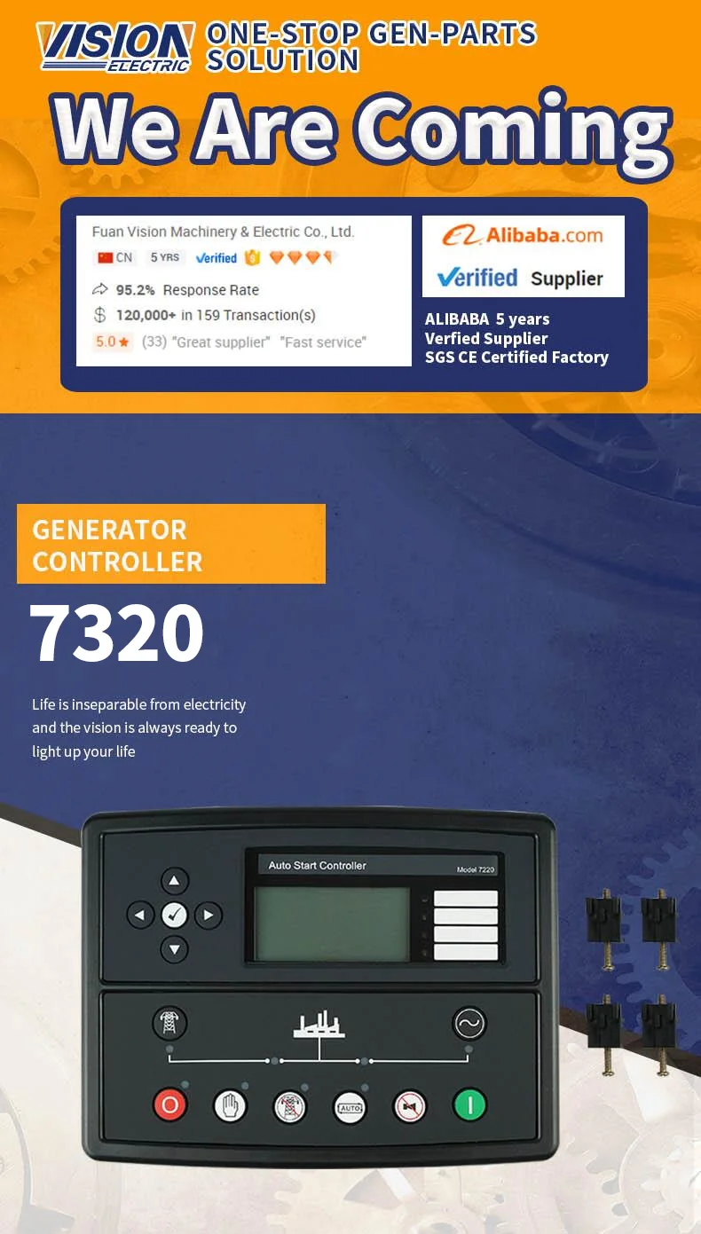 Dse7320 Electronic Auto Start Generator Set Amf Controller Dse 7320 ...