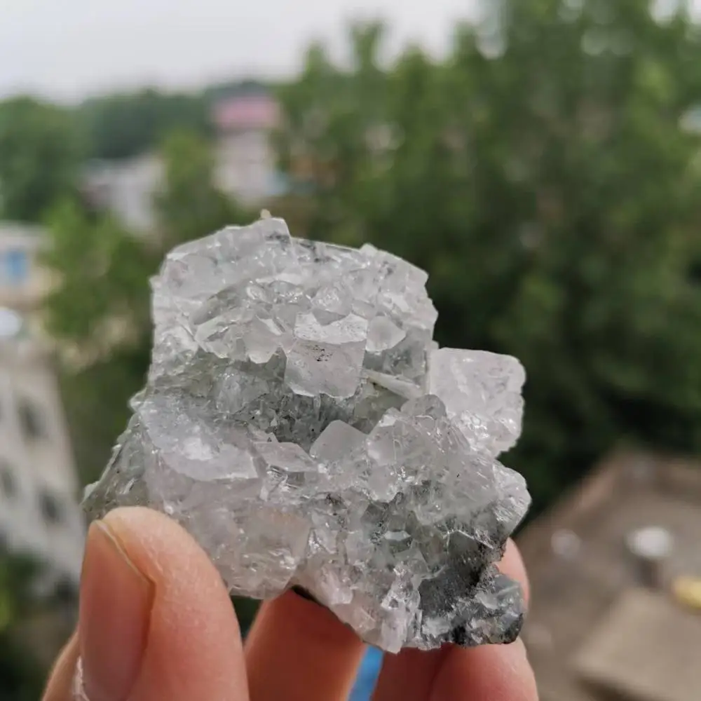 Natural rough Apophyllite stone raw crystal rock Stone specimen for ...