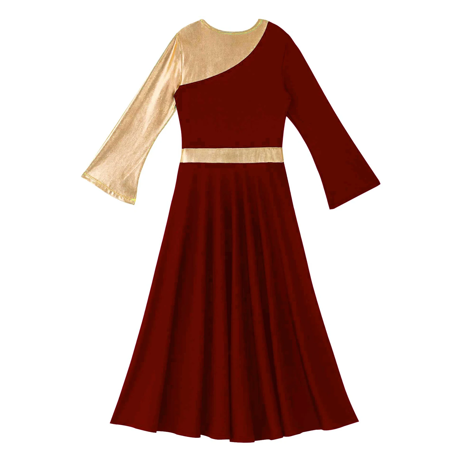Red Praise Dance Dresses