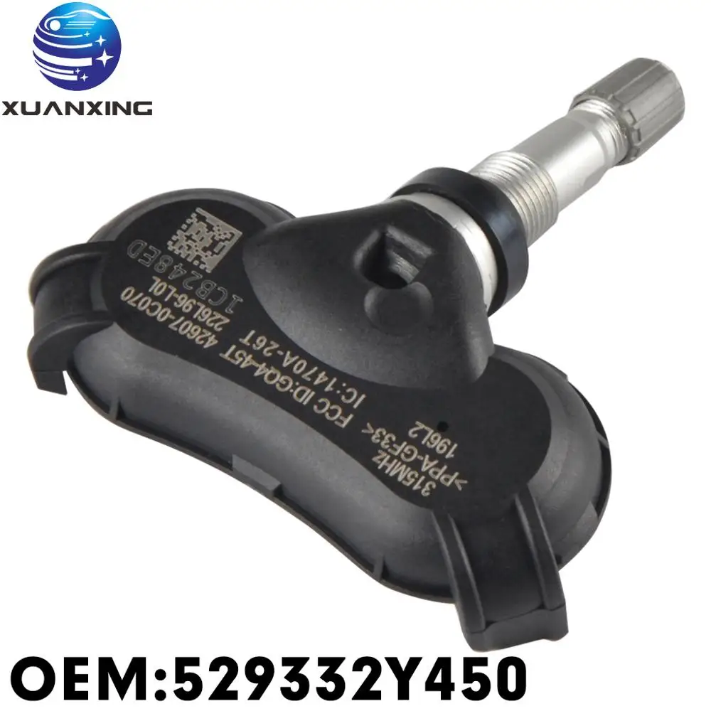 529332Y450 Tire Pressure Sensor Monitoring System TPMS 433MHz For ...