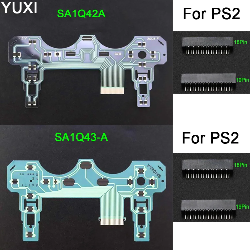 YUXI-For-PS2-SA1Q42A-SA1Q43-A-Ribbon-Circuit-Board-Film-Joystick-Flex ...