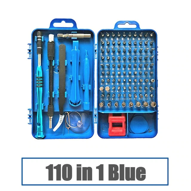 KINDLOV 112 in 1 Screwdriver Set of Screw Driver Bit Set Multi-function ...