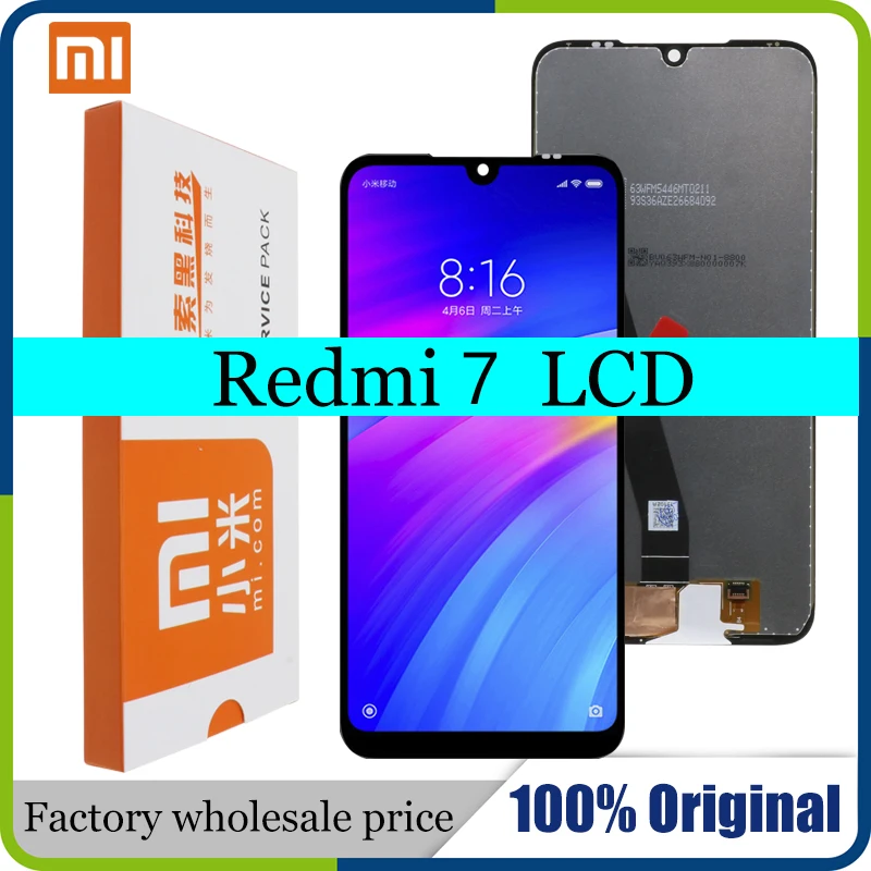 Pantalla LCD Original Xiaomi Redmi 7, montaje de digitalizador con ...