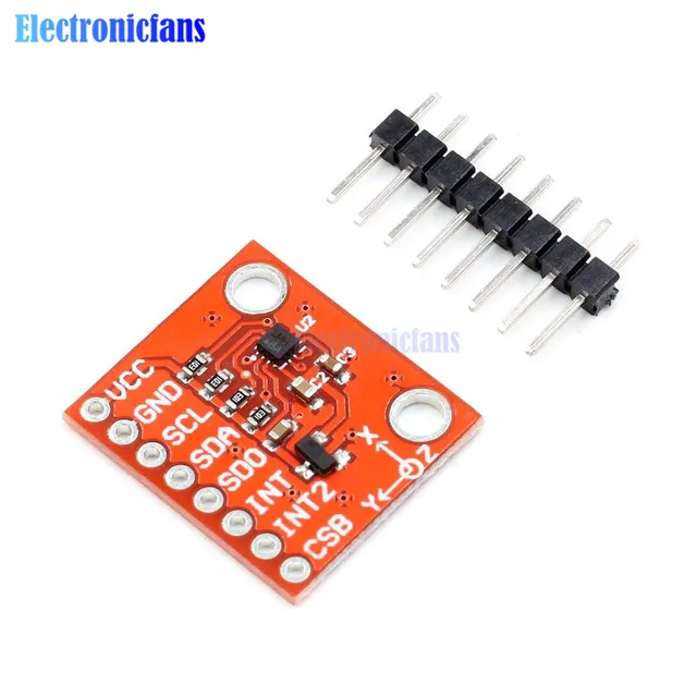 BMA220 BMA250E BMA280 สามเพลาเซ็นเซอร์แรงโน้มถ่วง BMA222 ขนาดเล็กสามแกน ...