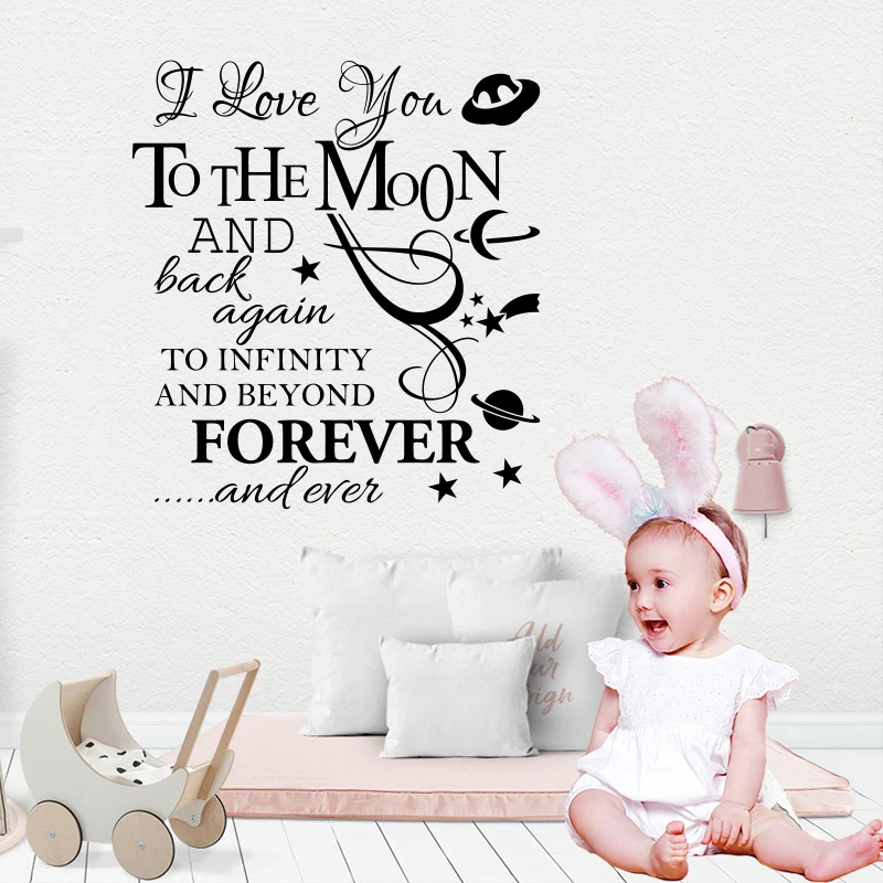 I Love You To Infinity And Beyond Wallpaper