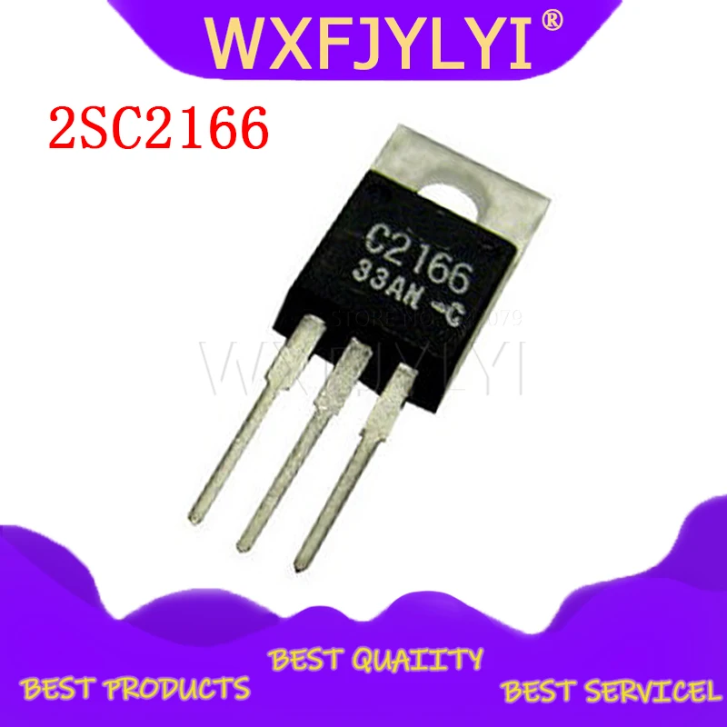 10 unidades 2SC2166 TO220 C2166 a-220 transistor de alta frecuencia