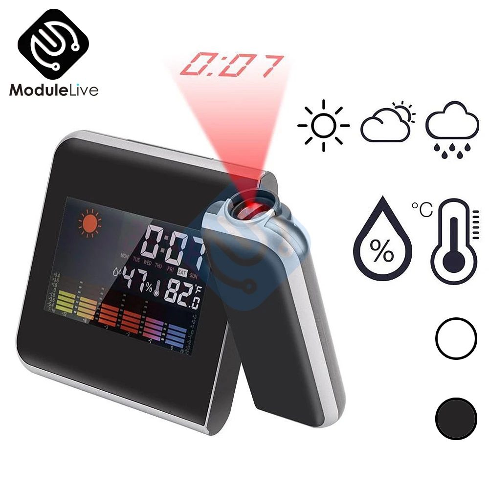 Creative-Color-LCD-Digital-Projection-Alarm-Clock-Temperature ...