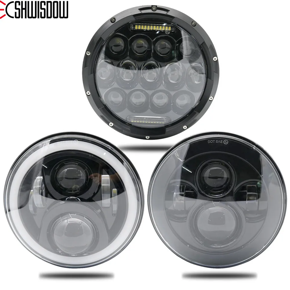 7-HeadLight-LED-Headlight-7-Inch-Motorcycle-Headlamp-H4-High-Low-Beam ...