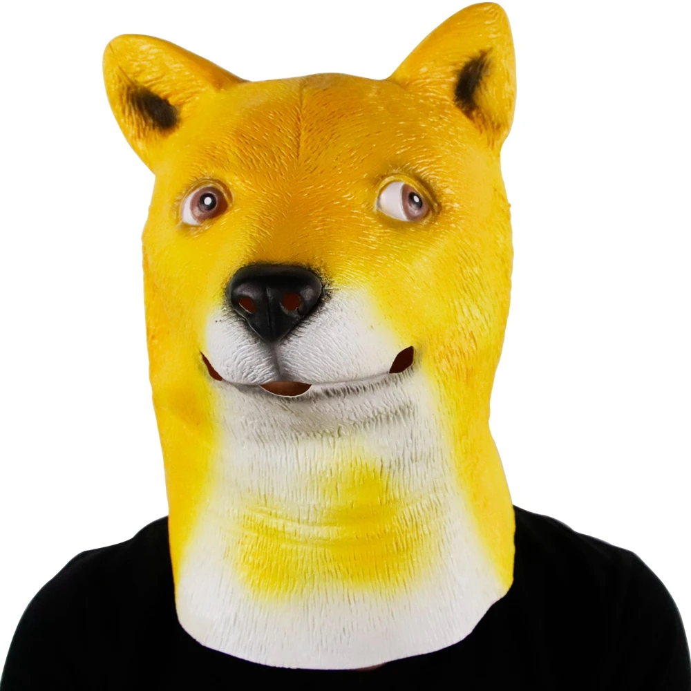 Halloween Dog Head Cosplay Mask - AllCosplay.com