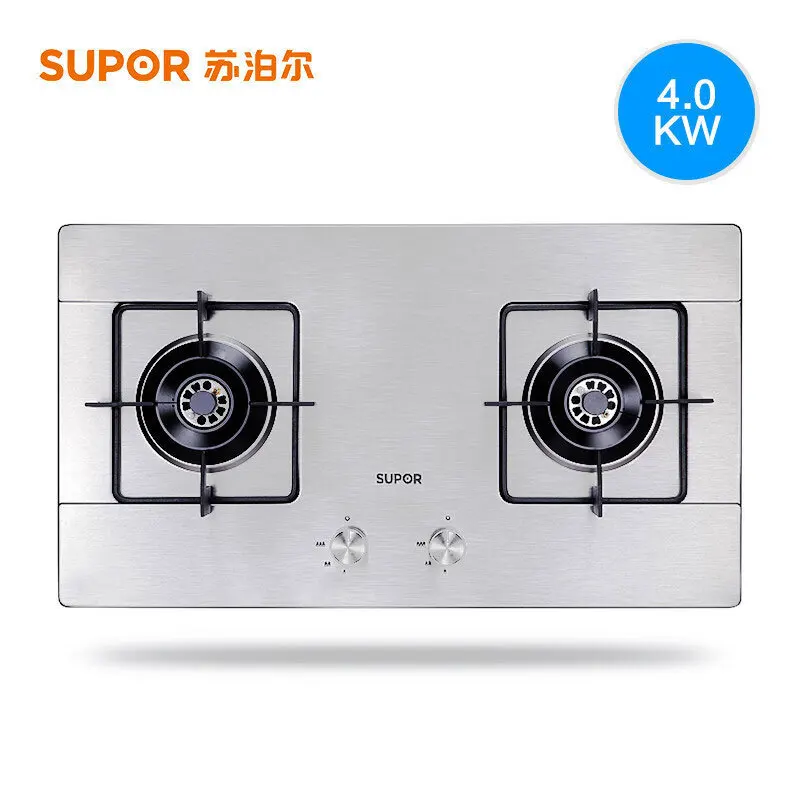 Domestic Built-In Gas Stove Embedded Double-stove Ranger Liquefied Gas ...