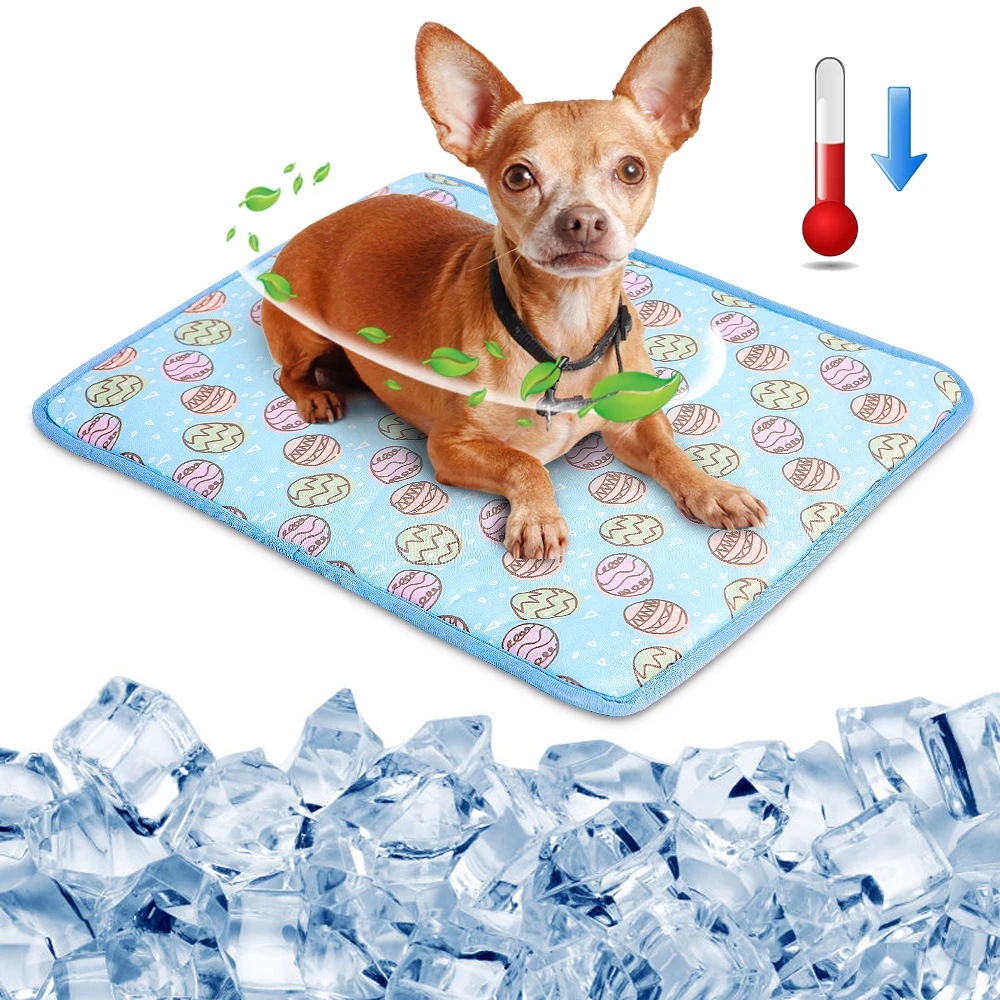 Summer Dog Ice Mat Cushion Super Cool Pet Sleeping Pad Mats Refresh ...