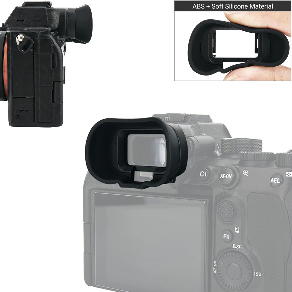 Camera Viewfinder Extended Eyecup Eyepiece For Sony A7m4 A7iv A7 Iv A1 A7siii A7s3 A7sm3 ...