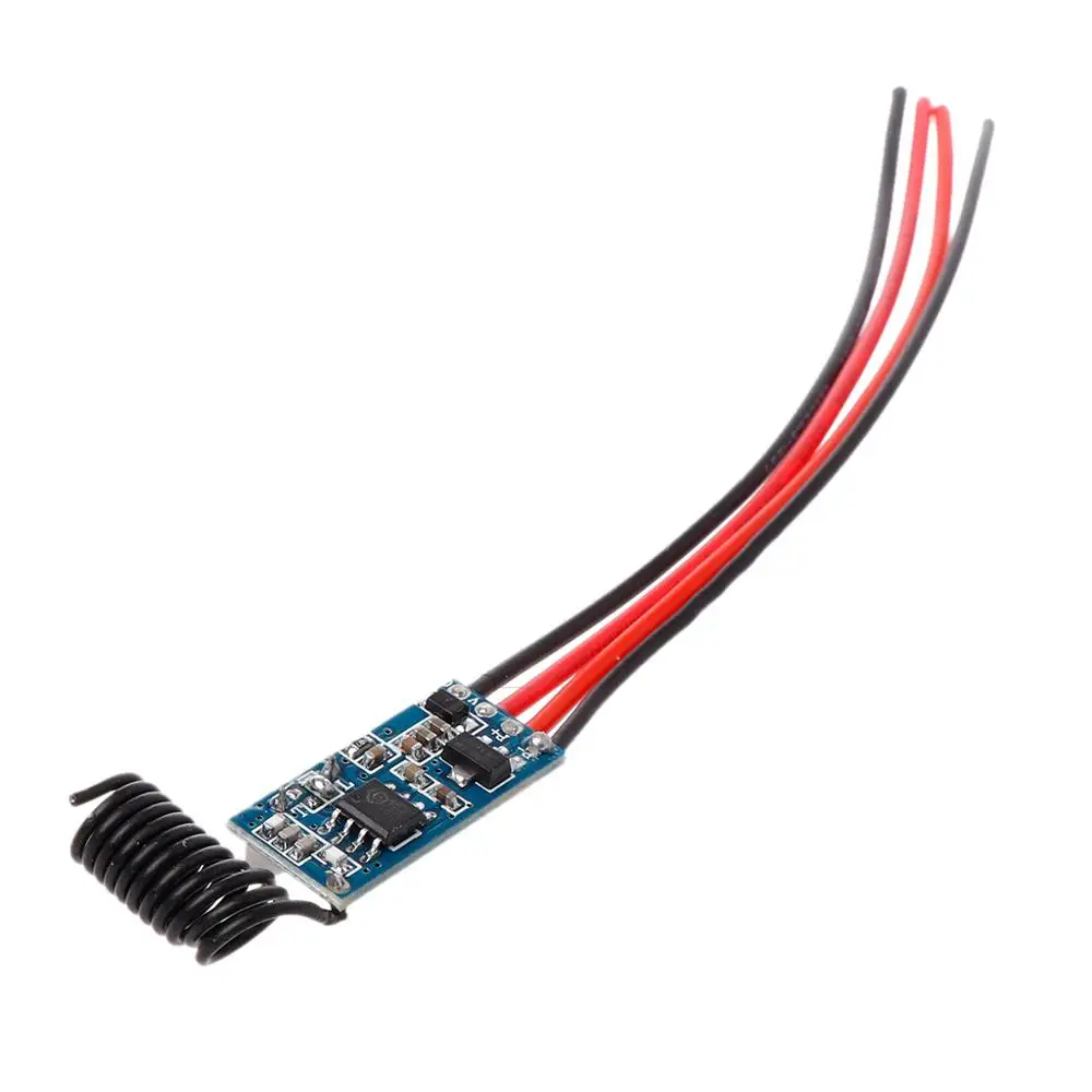 Relay Wireless Switch Remote Control DC3V 3.7V 5V 6V 7V Mini Power LED ...