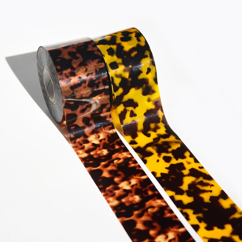 100meters Tortoiseshell Amber Nails Tortoise Shell Nail Art Foil ...