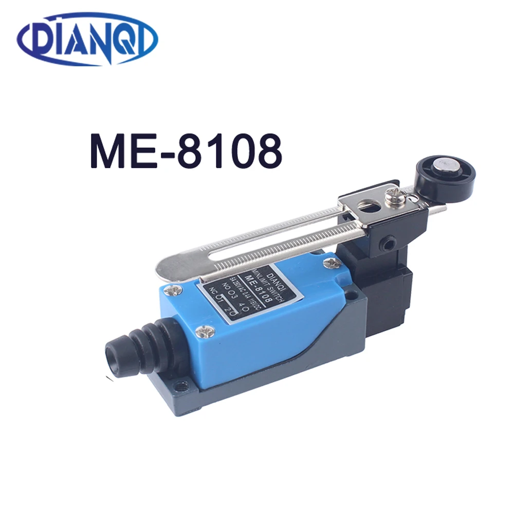 5PCS ME 8108 limit switch Rotary Adjustable Roller Lever Arm Mini Limit Switch TZ 8108 Momentary ...