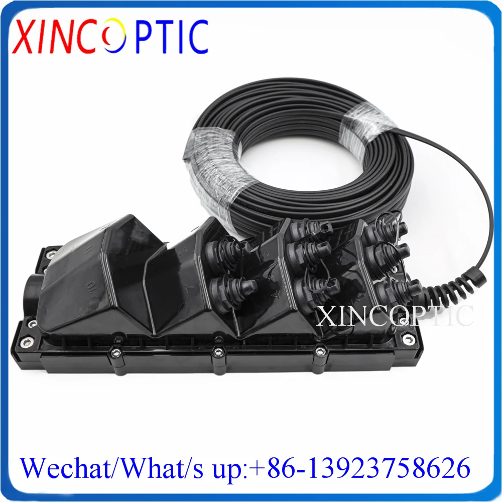 8Ports-FTTX-Outdoor-Waterproof-Fiber-Optical-Terminal-Enclosure-Optitap ...