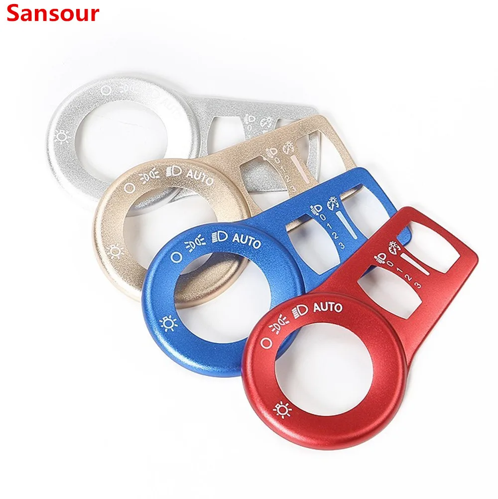 Sansour Auto Innenraum Scheinwerfer Schalter Dekoration Abdeckung ...