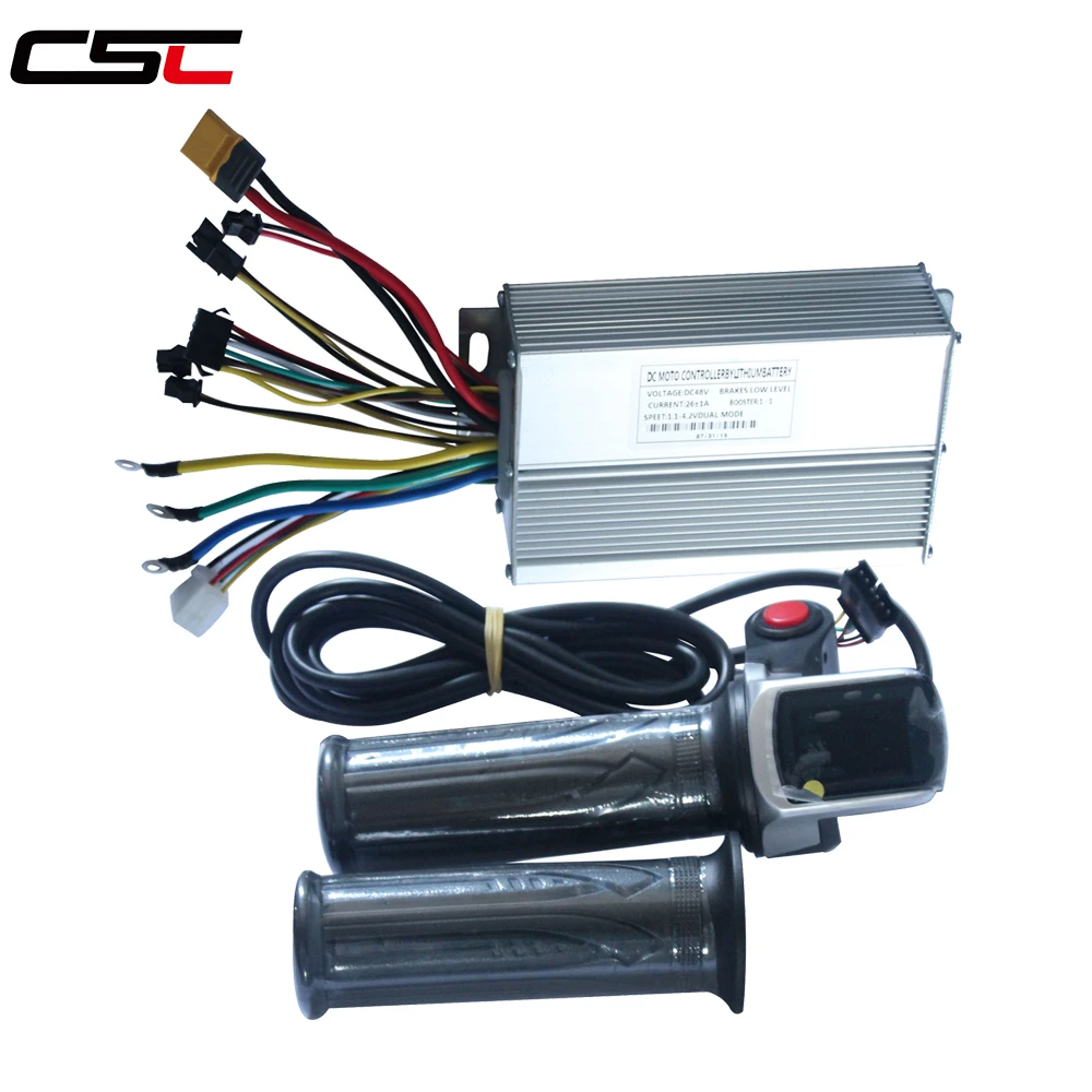 36V 48V LED Display Panel Throttle Electric bike Controller Ebike ...