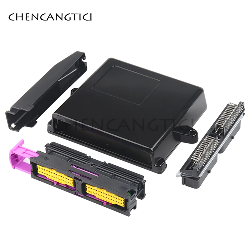 1 Set 56 Pin Ecu Auto Waterproof Pcb Aluminum Box Enclosure Case For ...