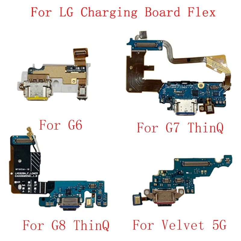 USB Charging Dock Port Connector Board Parts Flex Cable For LG G5 G6 G7 ...