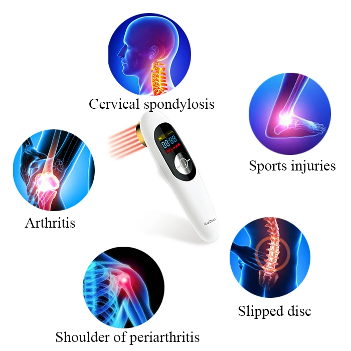 Small size wounds healing lasers with 808nm and 650nm laser pain free ...