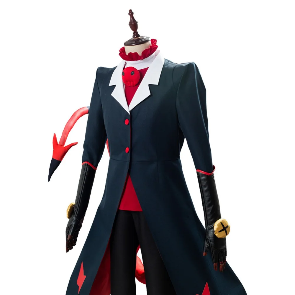 Movie & TV Hazbin Hotel Helluva Boss Blitzo Outfit Cosplay Costume Full ...
