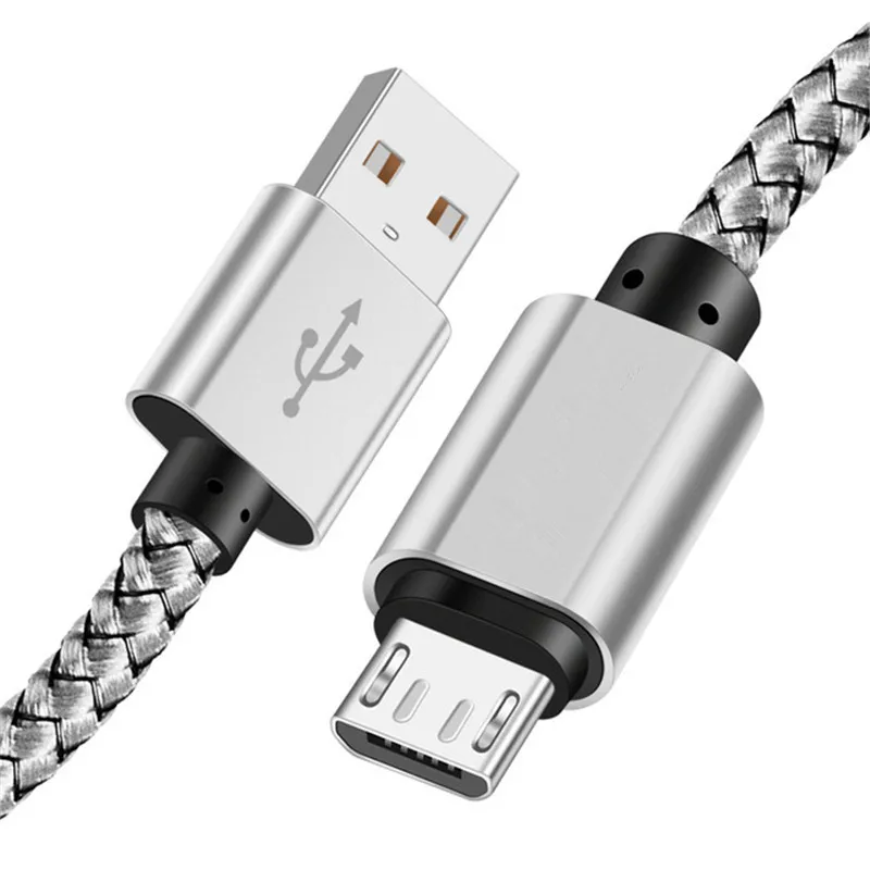 Micro USB кабель 0,2 A быстрая зарядка 1 м 2 м USB зарядное устройство ...