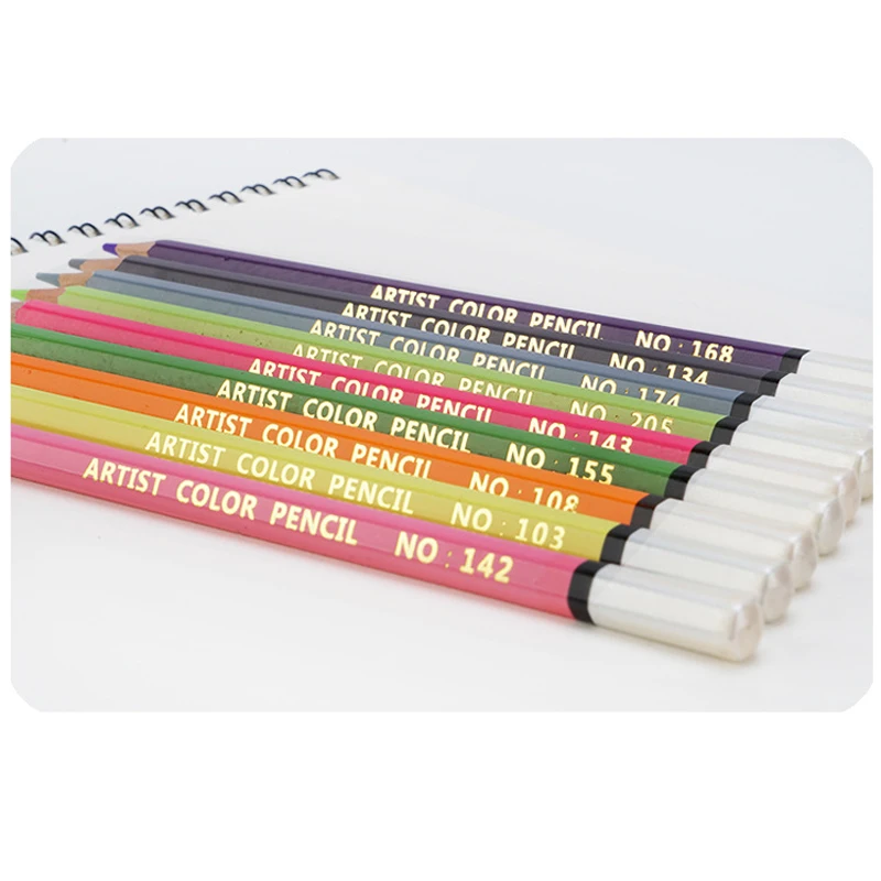 120 Colors QILI Profesional Color Pencil Crayon De Couleur Rainbow Oil ...