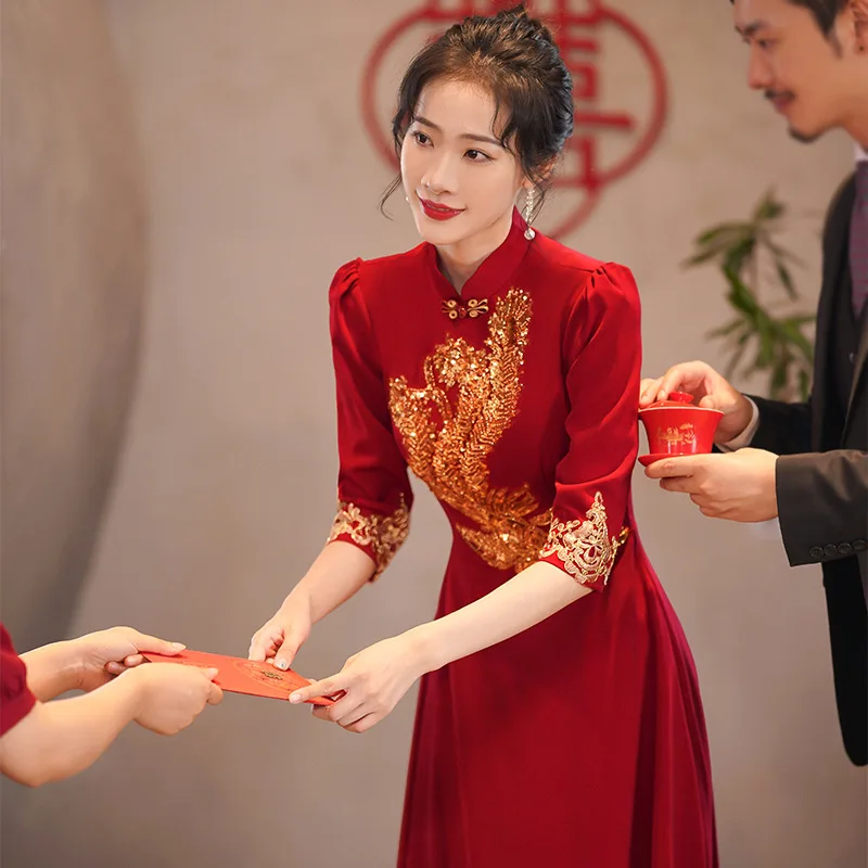 Traditional Qipao Red