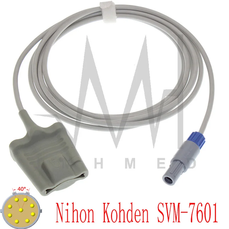 Blood-Oxygen-Saturation-Probe-of-Nihon-Kohd-SVM-7601-Monitor-9pin-3m ...