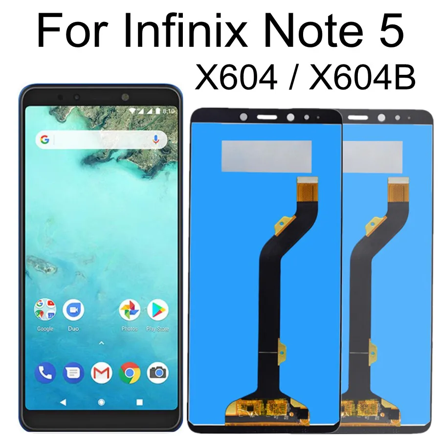 6.0" Lcd For Infinix Note 5 X604 X604b Lcd Display Touch Screen ...