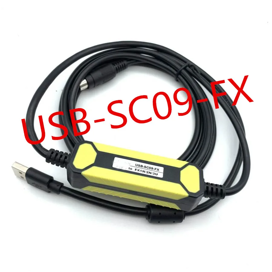 USB-SC09-FX-For-Mitsubishi-PLC-Programming-Cable-FX0N-FX1N-FX2N-FX0S ...